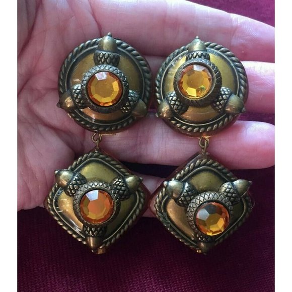 Mary DeMarco contessa | Jewelry | Vtg Designer Mary Demarco Acorn ...